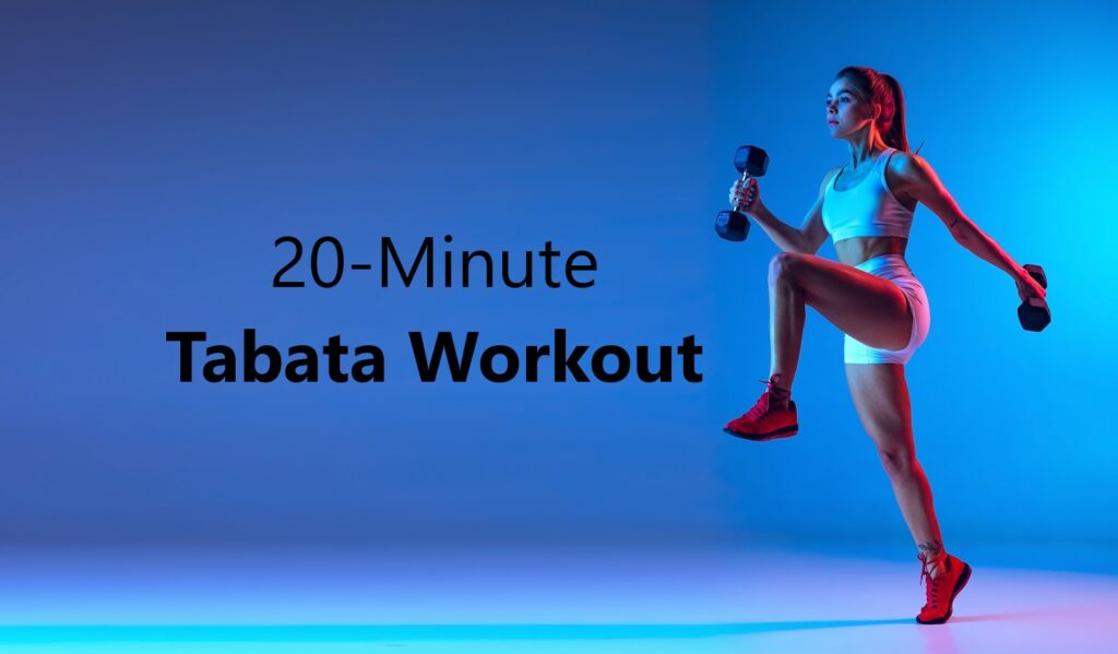 Full body Tabata Workout Routine in 20-Minutes | EFitnessHelp